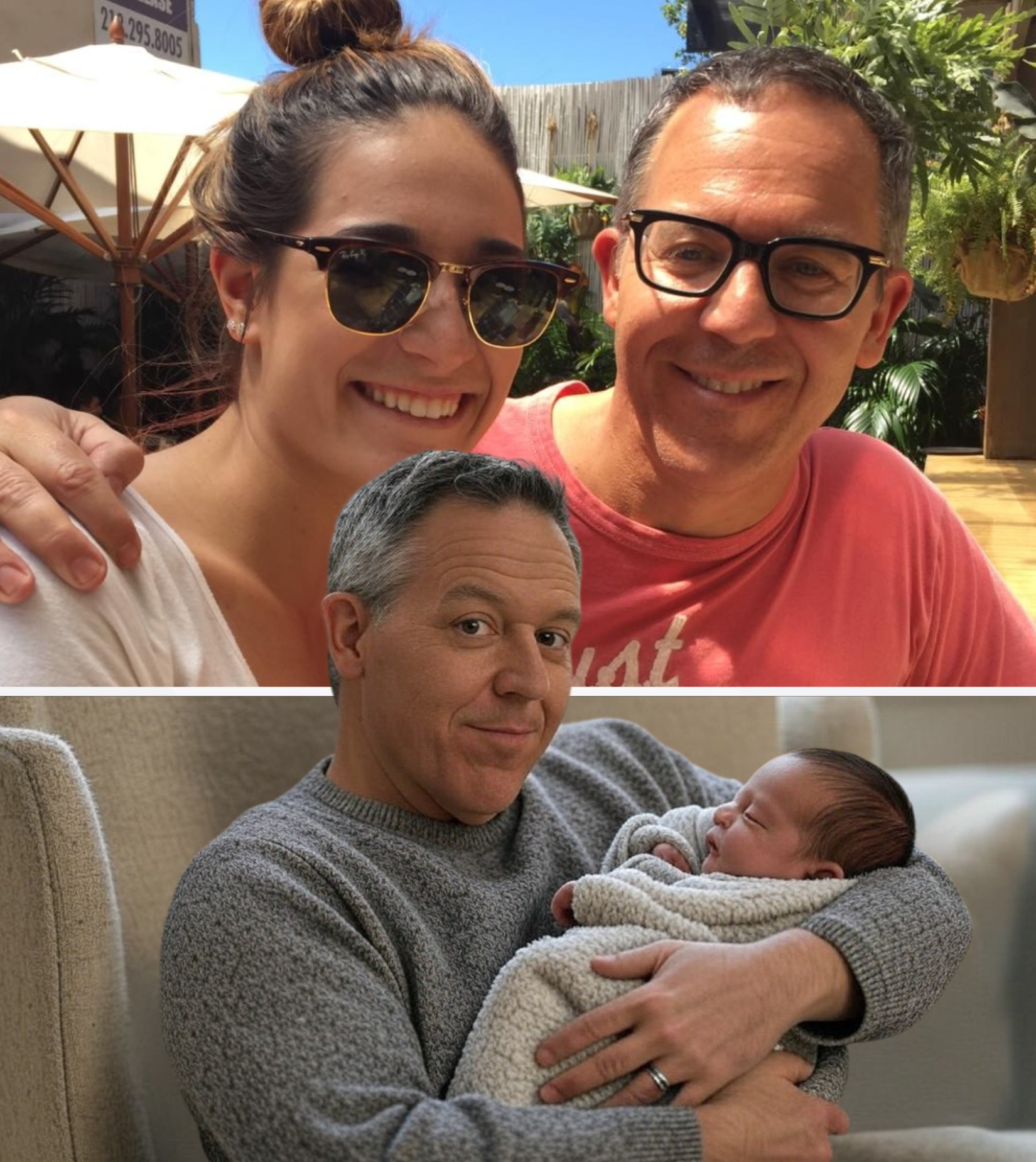 How cute: Greg Gutfeld’s wife, Elena Moussa, shares first-ever photo of ...
