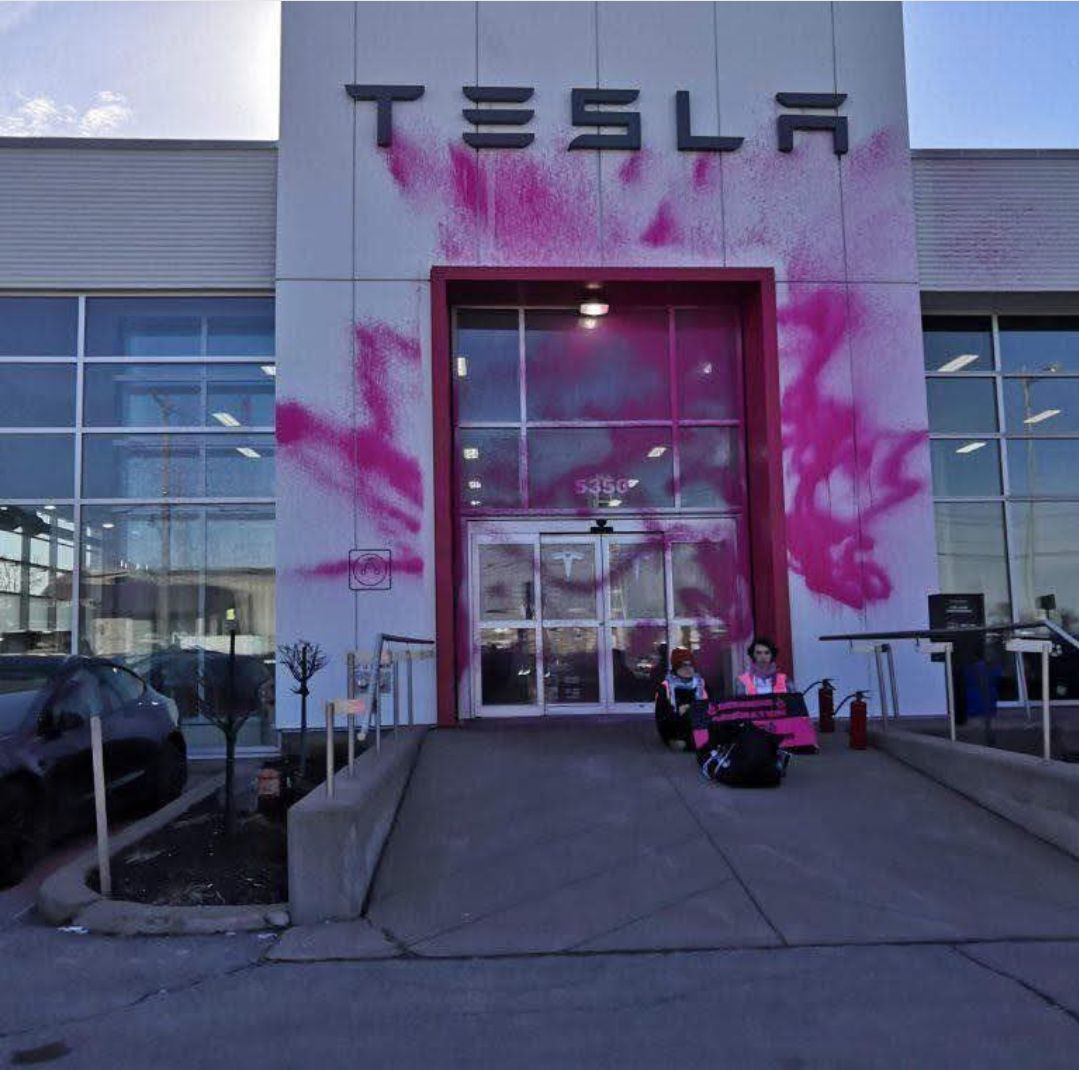 Tesla Dealership in Montreal Vandalized After Elon Musk Says “Canada Is ...