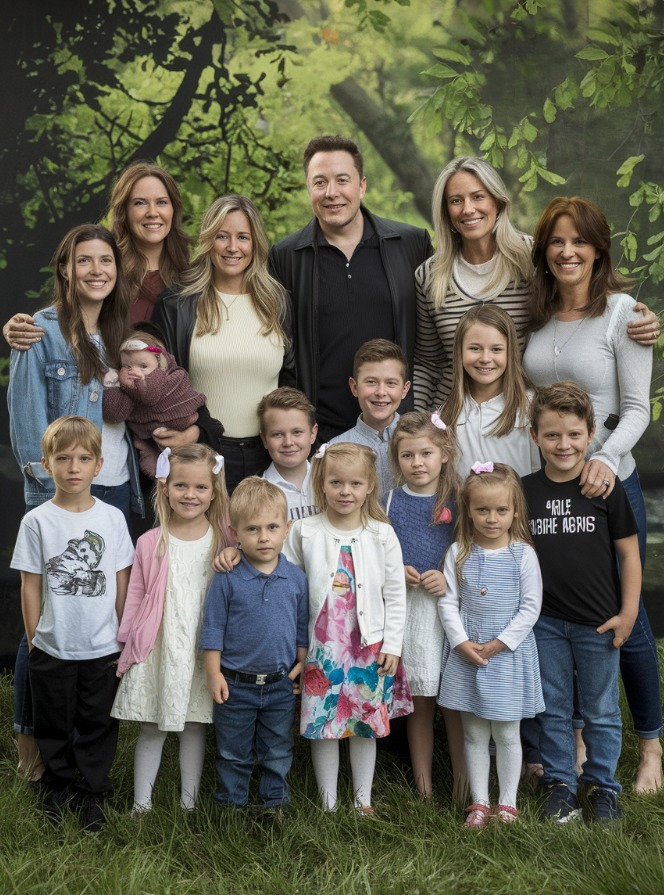 14 Kids and 4 Women: The Complicated Family Life of Elon Musk - Amazing