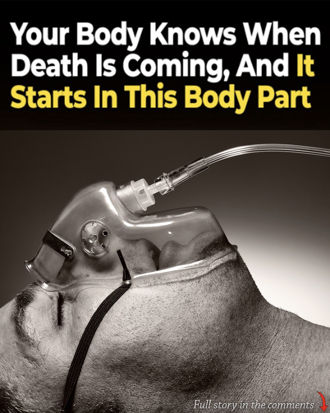 Research shows body senses death is near – starts in this body part ...